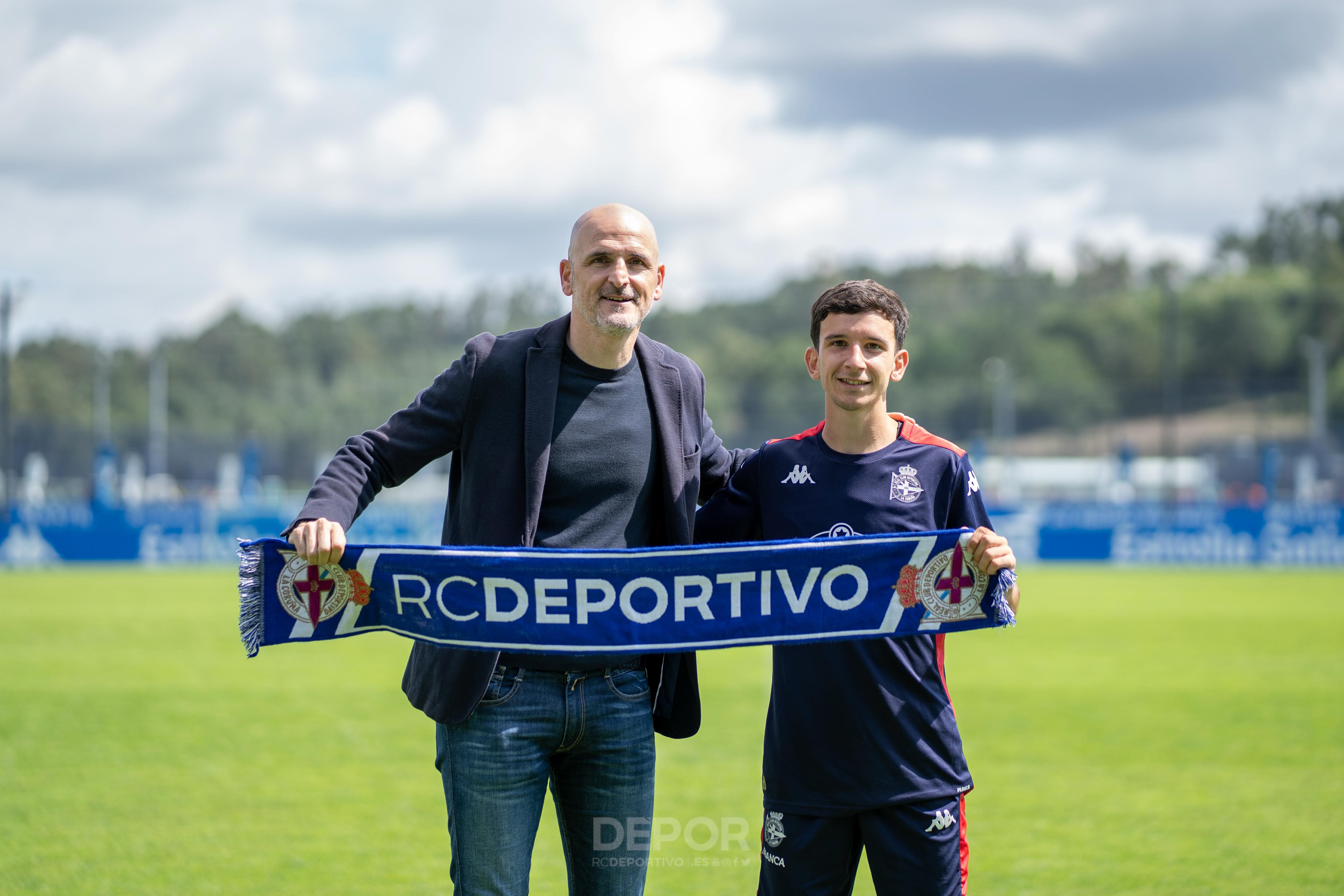 Luis Chacón: "Es un orgullo estar aquí" | RCDeportivo | Página Oficial ...