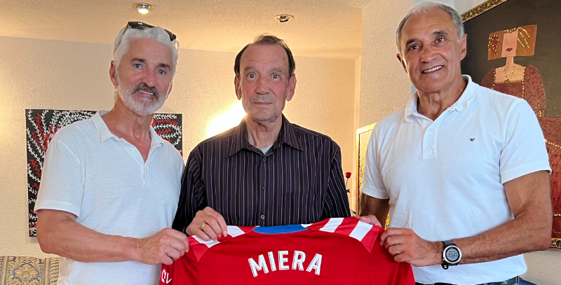 Reconocimiento a Vicente Miera | Real Sporting | Web Oficial