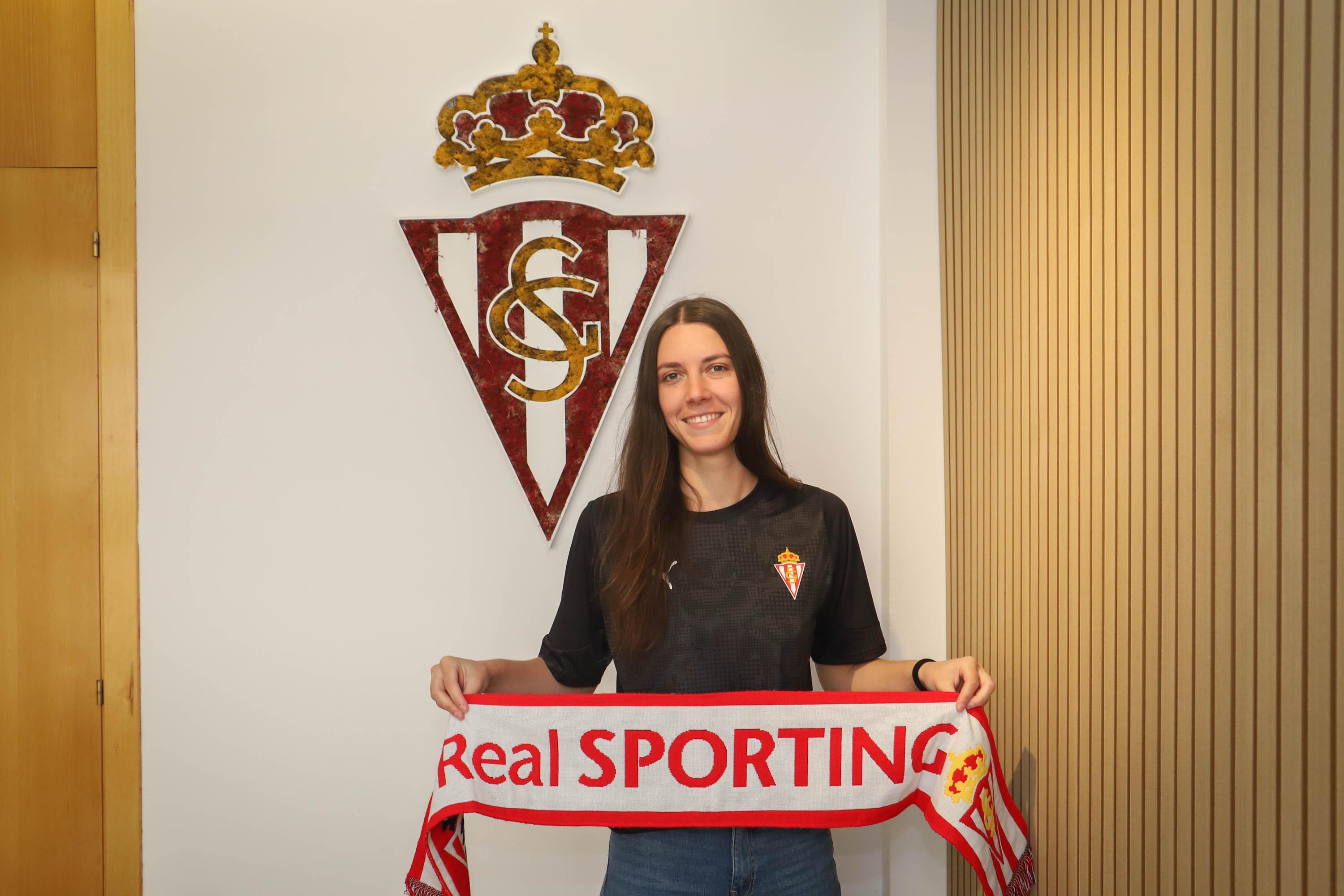 Mireya Rivera, nueva guardameta del Sporting Femenino | Real Sporting ...