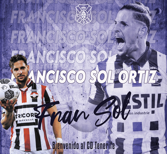 Fran Sol, refuerzo ofensivo para el CD Tenerife | CD Tenerife | Web Oficial