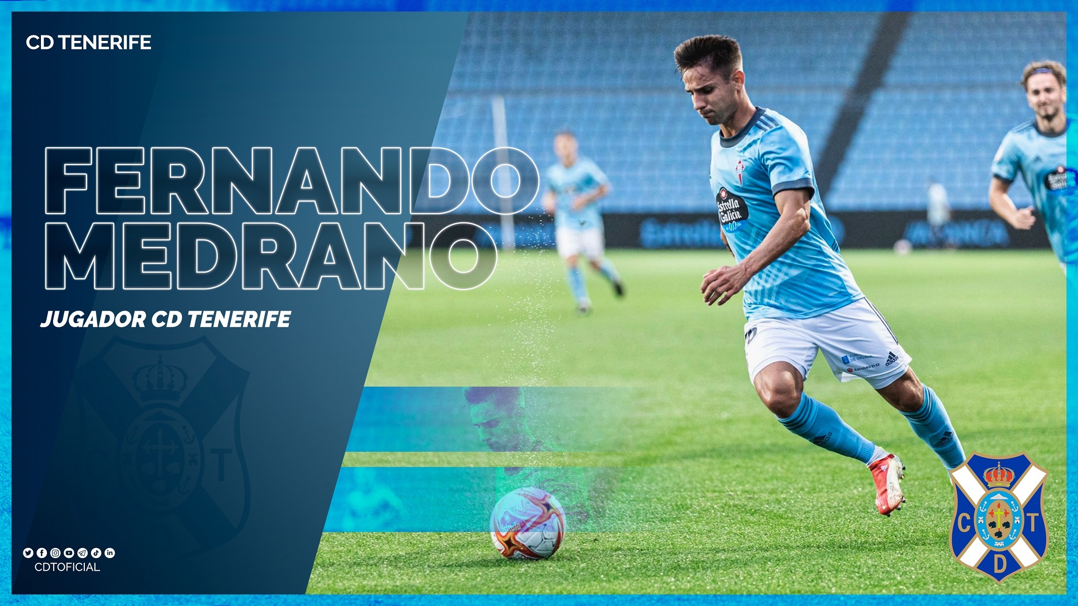 Medrano, nuevo refuerzo del CD Tenerife | CD Tenerife | Web Oficial