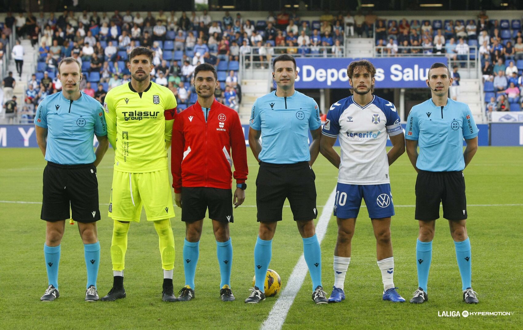 Quinta coincidencia del CD Tenerife con el colegiado Germán Cid Camacho ...