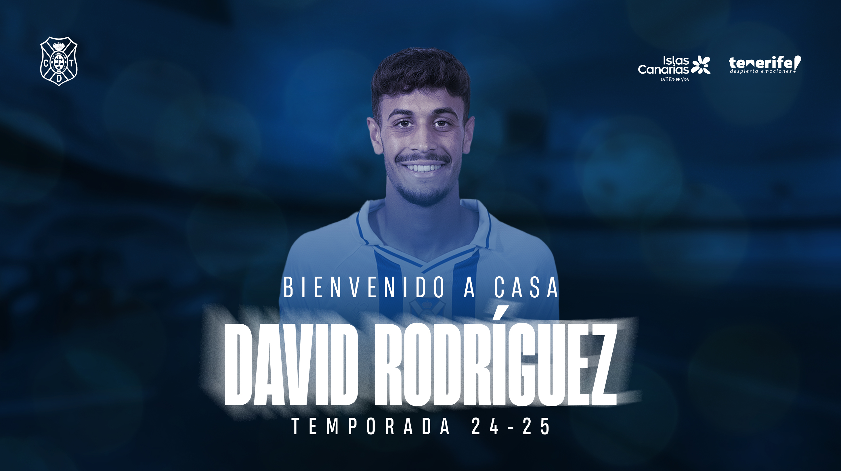 David Rodríguez, de vuelta a casa con dorsal profesional | CD Tenerife | Web Oficial