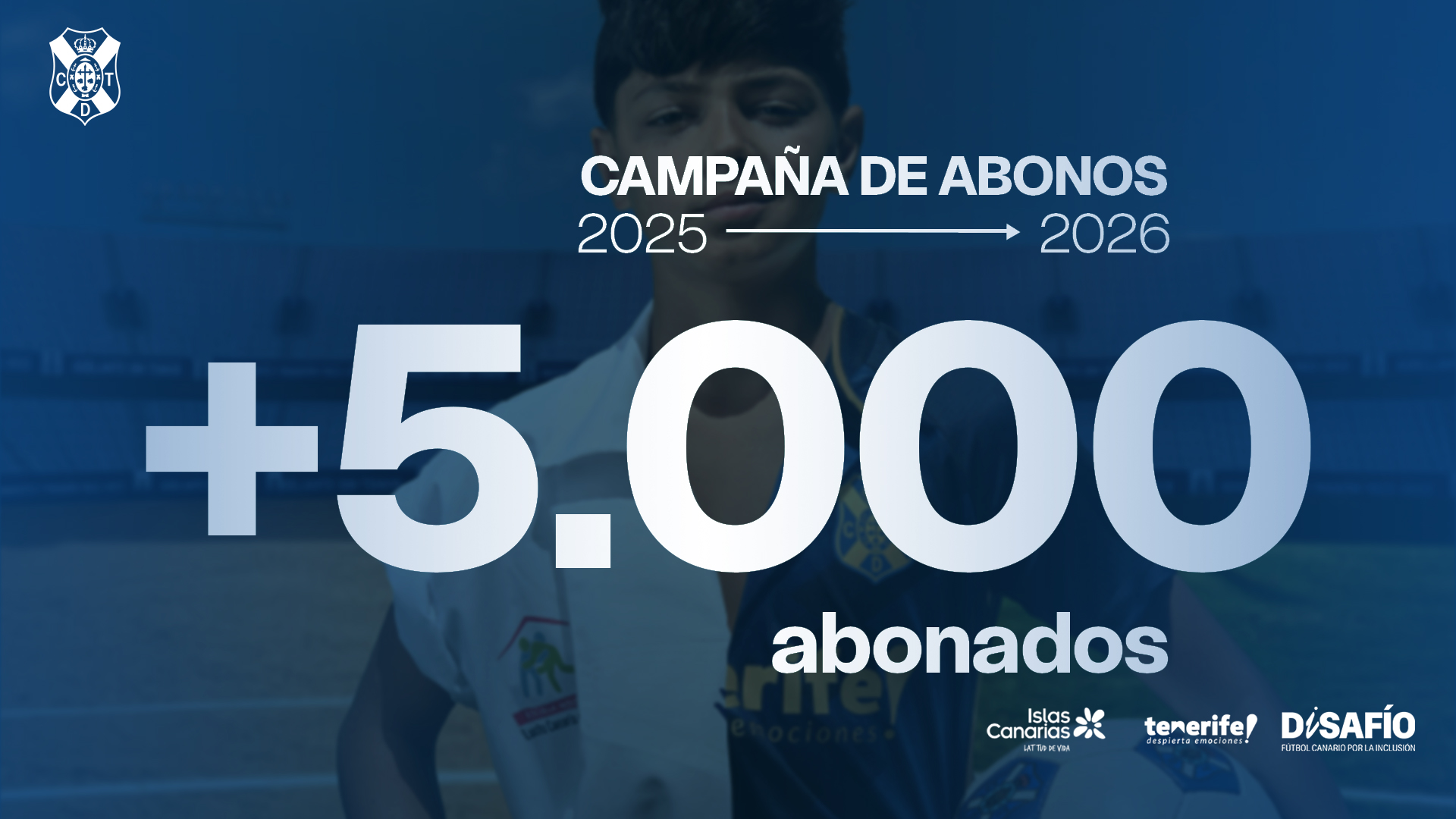 Superados los 5 000 abonados | CD Tenerife | Web Oficial