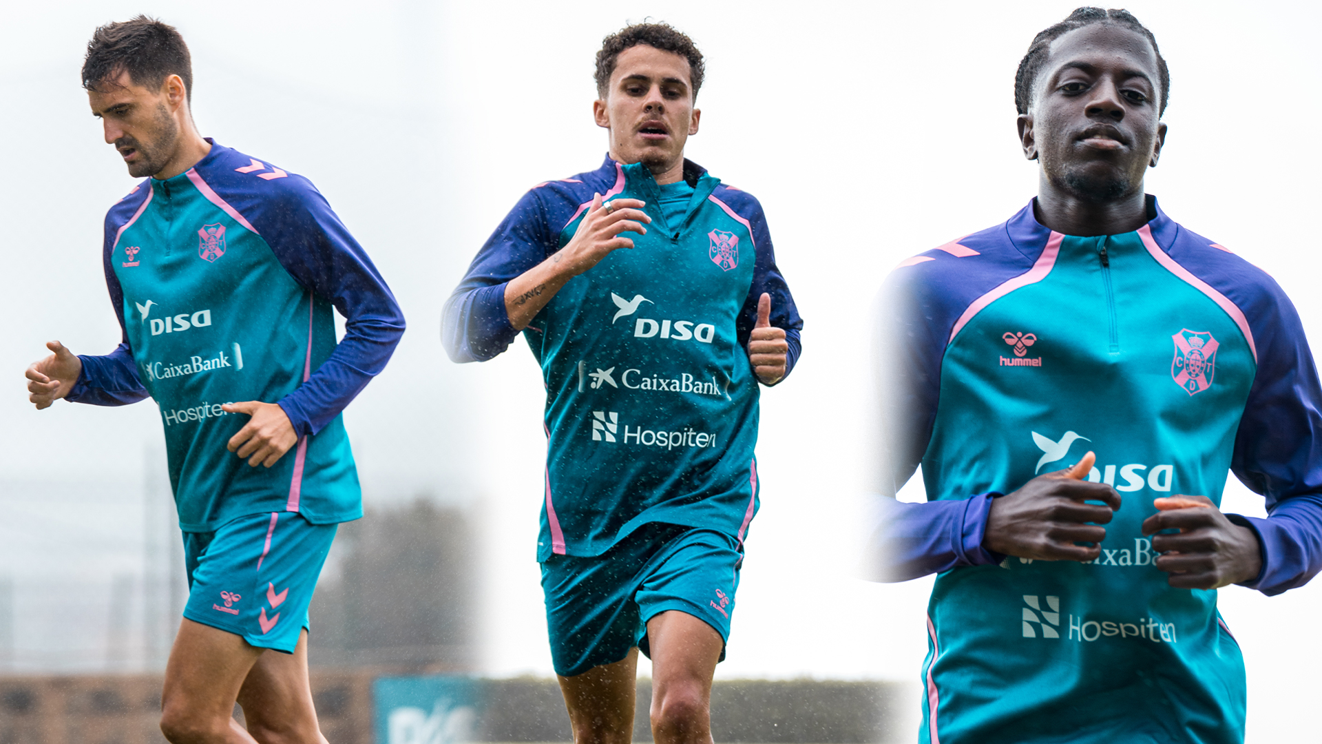 Este martes, presentación de Jesús de Miguel, Jeremy y Mahamadou Balde ...