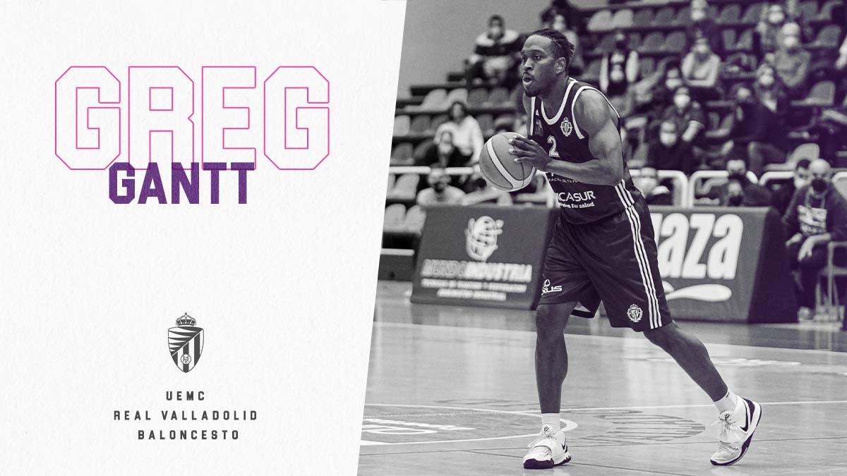 Greg Gantt, el escolta tirador que completa el perímetro | Real Valladolid CF | Web Oficial
