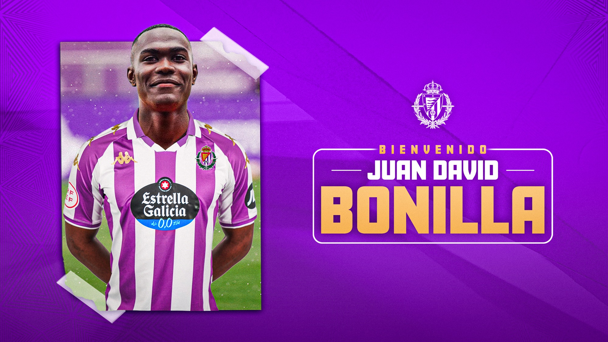 Juan David Bonilla, juventud y potencia para el ataque del Real Valladolid Promesas | Real ...