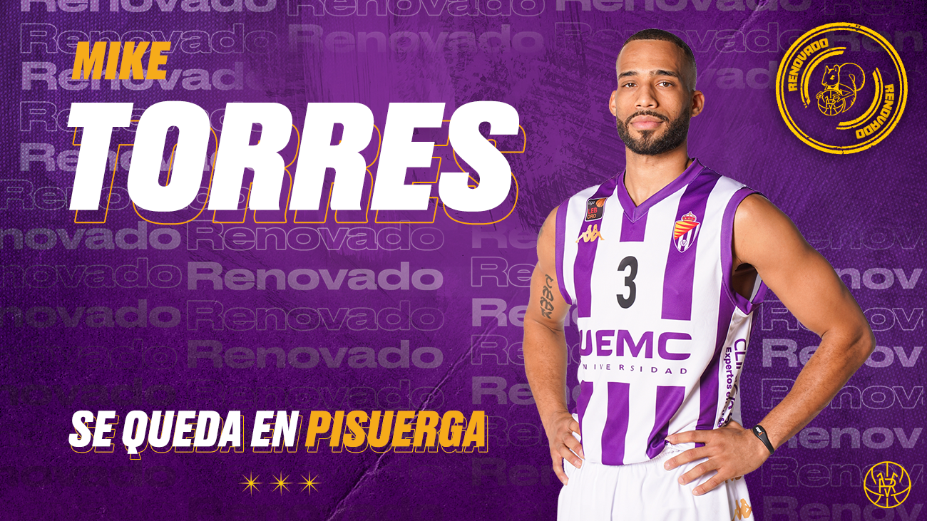 Mike Torres seguirá liderando al UEMC RVB | Real Valladolid CF | Web ...