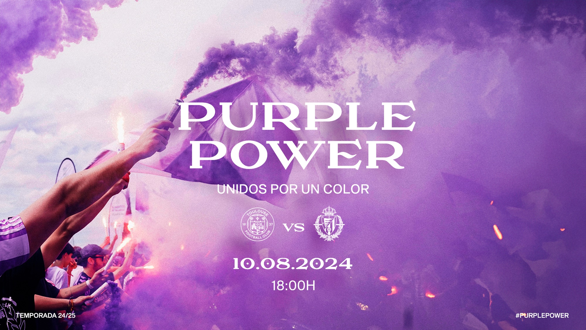 Purple Power para destacar la pasión violeta | Real Valladolid CF | Web ...