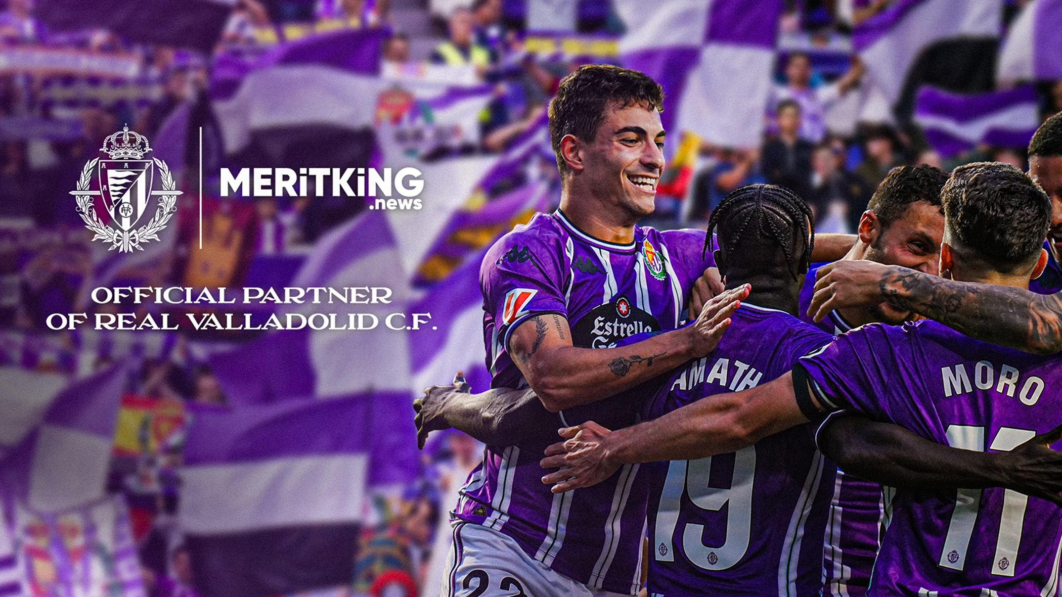 Meritking.news se une a la familia blanquivioleta | Real Valladolid CF ...